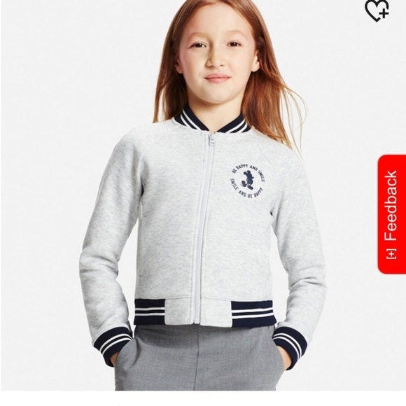 Uniqlo | Jackets & Coats | Girls Disney Project Dry Knit Zipup ...